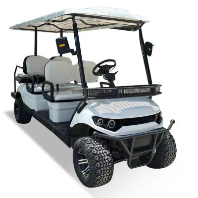 China 6 Person 48V 60V 72V 100AH Lead-Acid Cell Long Range Electric Golf  Buggy for sale