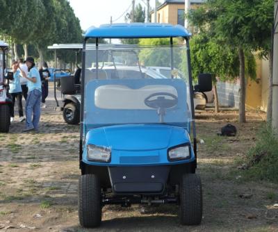 Cina Blue Color 2 Seater Cargo Golf Cart Depot AC Motor 3.5kw Minimum Turning 5600mm in vendita