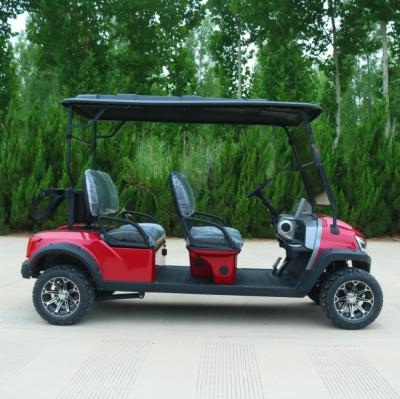 Cina Electric Golf Cart 4-Seater Luxury Off-road Home McPherson Suspension Factory Price Sale in vendita