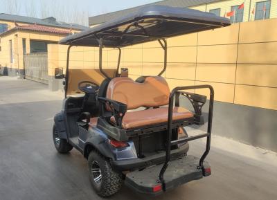 Cina Black Color 4 Seater Golf Cart wheelbase 1720mm Ground clearance 235mm in vendita