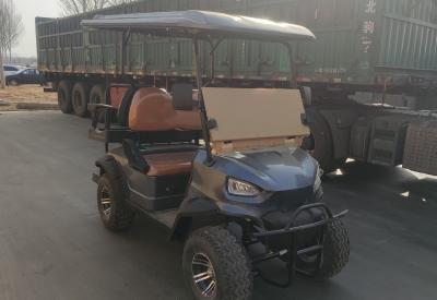 Cina Black Color 4 Seater Golf Cart wheelbase 1720mm Ground clearance 235mm in vendita
