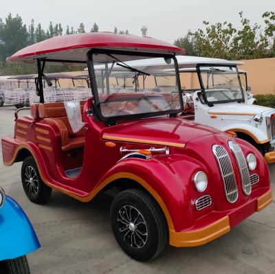 China 6-8 Seats Electric Vintage Car Lithium Utility Evolution Sightseeing Car Factory Wholesale Price for sale