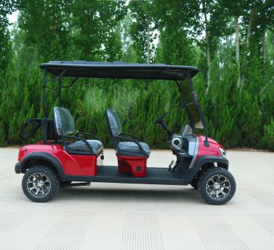 Cina Basic 4 Seat Electric Golf Buggy NEV Golf Cart Con 4 KW AC Motor Certificati CE in vendita