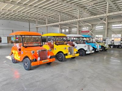 China Vintage elektrische auto De klassieke golfkar voor kleine groepsvervoer Te koop