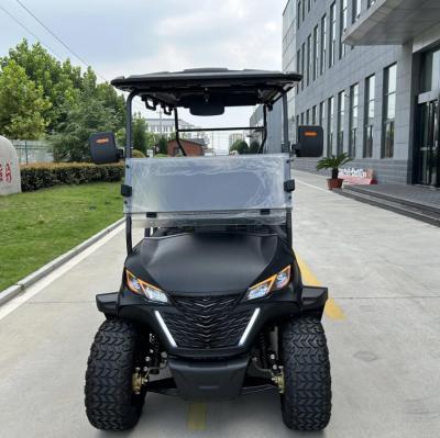 China Multimedia LCD Display 4 Seater Golf Cart for Enhanced Driving Experience for sale