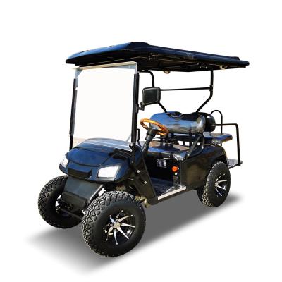China 4 Seater Golf Cart Lithium Ion Battery Long Range Golf Trolley For Rough Terrain for sale