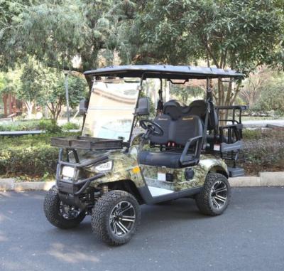 Cina Carro da golf elettrico con pneumatici per tutti i terreni altoparlanti Bluetooth e ampio spazio di archiviazione in vendita