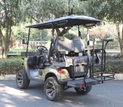 Cina Carro da golf elettrico con pneumatici per tutti i terreni altoparlanti Bluetooth e ampio spazio di archiviazione in vendita