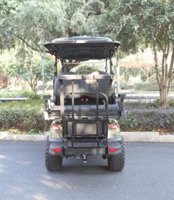Cina Carro da golf elettrico con pneumatici per tutti i terreni altoparlanti Bluetooth e ampio spazio di archiviazione in vendita