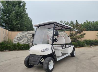China Kosteneffectieve elektrische golfkar met vier zitplaatsen 4kw 60v 4 wielen met aanpasbare kleur en zitplaatsen Te koop