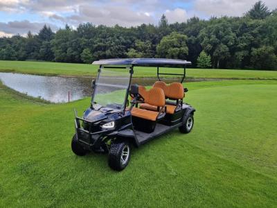 China 4 zitplaatsen golfkar met 48V batterij systeem snel opladen vermogen krachtige wisselstroommotor Te koop