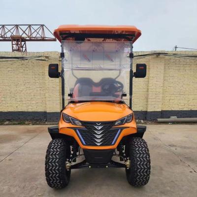 Cina Carro da golf elettrico con opzioni di colori multipli Configurazioni del sedile Faretti a LED in vendita