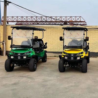 Cina Carro da golf elettrico con opzioni di colori multipli Configurazioni del sedile Faretti a LED in vendita