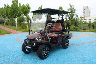 中国 電気ゴルフカート 48V バッテリーシステム 急速充電能力 強力なACモーター 販売のため