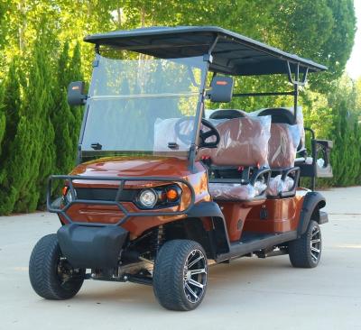 Cina Buggy Off Road 4 ruote Electric Golf Cart 6 passeggeri 60V 100Ah batteria al piombo acido in vendita