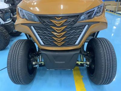 China Carrinho de carro de 4 lugares Golf Buggy Golf Lithium Golf Elétrico Rua Legal Carrinho Grill Frente Com Faros à venda