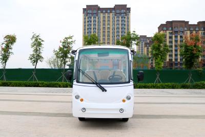 China New Energy Lithium Battery Electric White Convertible Sightseeing Car Suitable For Scenic Spots, Hotels And Airport Transfers With Customizable Colors for sale
