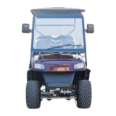 Cina Carrello da golf elettrico a quattro passeggeri con guida visiva in vendita