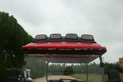 China Maximale Fahrgeschwindigkeit 45 km/h 4 Fahrgäste Hand elektrische Golfkarren Batterien 48v Off Road Club Car Rolls Royce Modell Ford Cover wasserdicht zu verkaufen