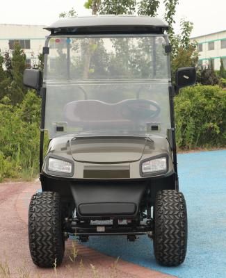 China Conquiste as encostas sem esforço Carrinho de golfe de 4 lugares com motor e sistema de controle inteligente à venda