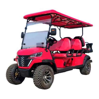 China 2 4 6 8 Conforto de assento 48v 5kw Veículo de baixa velocidade Rua Legal Carros de golfe elétricos à venda
