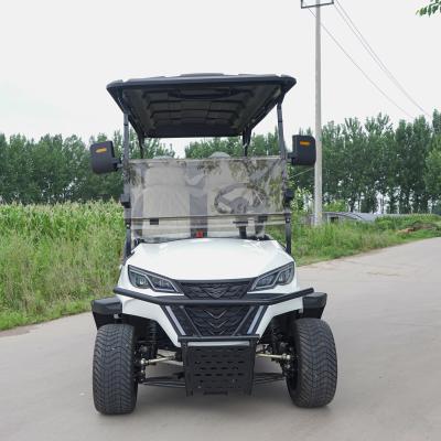 Китай 4+2-местный электрический гольф-кар для коммунальных нужд. Поддержка OEM электрического багги для гольфа. Литиевая батарея 70 В. продается