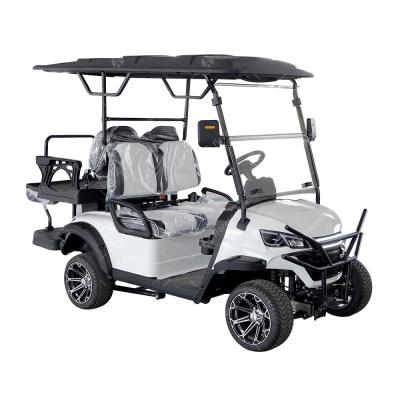 China 4-Seater Electric Golf Cart Long Range Utility Golf Buggy for sale
