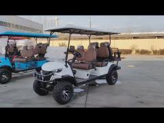 Ev 4 zitplaatsen klassieke vintage golfkarretjes met spiegels en bed 12 zitplaatsen afgesloten 72V model
