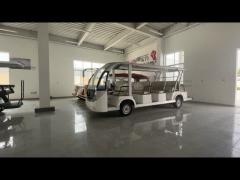 Vintage Sightseeing Bus Straat Legaal Off Road Antiek Reizen Elektrisch Retro Klassieke Auto Te koop