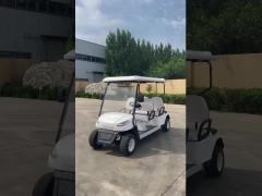 60V 100AH batería de plomo-ácido 3.5KW motor CA 4 ruedas Carro de golf eléctrico 4 plazas buggy para la venta club de caza en la playa
