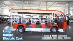 Custom Electric Golf Cart 50km Range Truck Bed