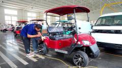 Electric Patrol Golf Cart For Community & Factory Short Distance Transport