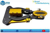 China CNC Machined Aluminum Gripper Assembly ±0.005mm Tolerance for Industrial Robotics and UAV Applications for sale