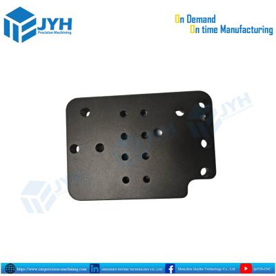 China Precision CNC Machined Aluminium Part with Black Anodized Finish and Custom Profile for sale