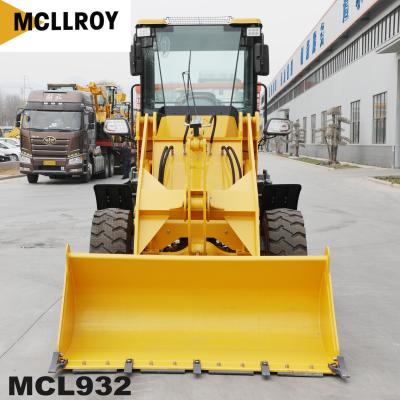 China 20.5-16 Tire Mini Articulated Wheel Loader, 1350mm Dump Reach Front End Shovel Wheel Loader for sale