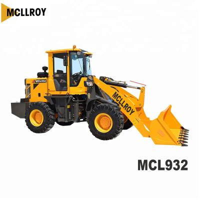 Cina 58kW 2400RPM 2 tonnellatanellatanellata Pala gommata, ingegneria di costruzione di Front Hand Loader Mini Per in vendita