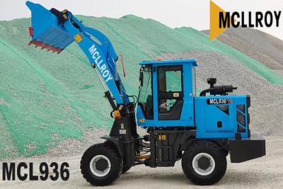 China Smal Shovel 2.5 Ton Wheel Loader Running hour meter Option for sale