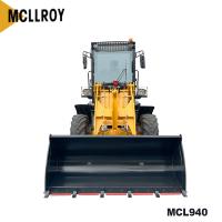 China Flexible Mini Compact Loader , Wheel Front Loader 2200kg Rated Load for sale