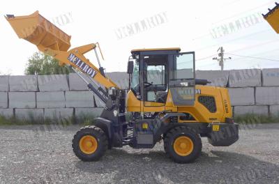 China 1.5 T Wheel Loader Machine With Single Bucket Hydraulic Unloading for sale