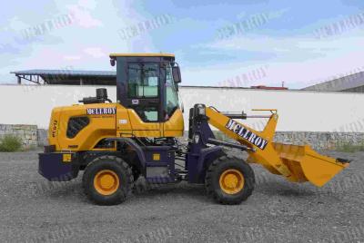 Cina Piccolo carico 1500kg 2000kg di Front Wheel Loader Machine Rate in vendita