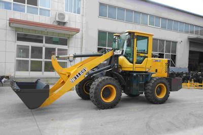 China Multifunctionele Mini 1,5 Ton Wheel Loader 3200mm het Dumpen Hoogte Te koop