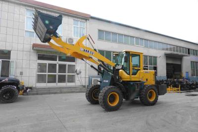 China Multifunctionele Mini 1,5 Ton Wheel Loader 3200mm het Dumpen Hoogte Te koop
