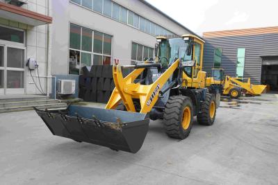 China Multifunctionele Mini 1,5 Ton Wheel Loader 3200mm het Dumpen Hoogte Te koop