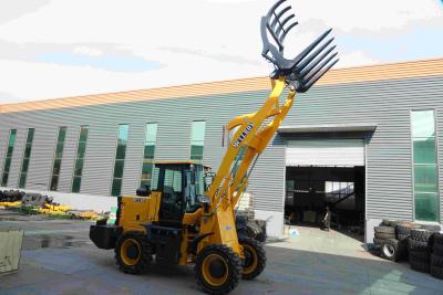 China Front Loading Shovel Small Wheel Loader Tire 16/70-24 1.4m3 Bucket Te koop