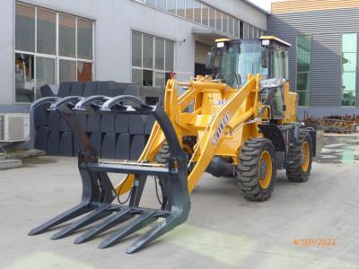China 76kW Compact Small Wheel Loaders Mechanical Joystick Te koop