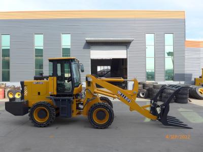 中国 2000kg 2500kg Load Mini Wheel Loader Air Brake Articulated 販売のため