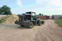 China Construction Compact HubWheel Loader 800 Kg Operating Load for sale