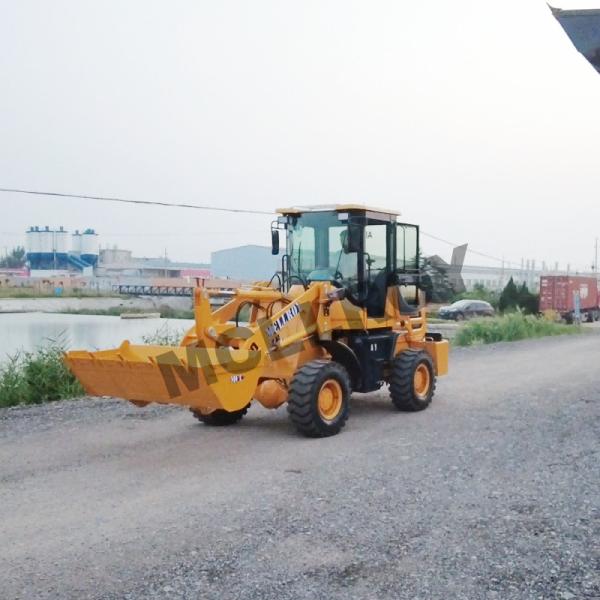 De werkende Lader van het Ladings1500kg Front End Wiel, Isuzu Axle Wheel Shovel Loader