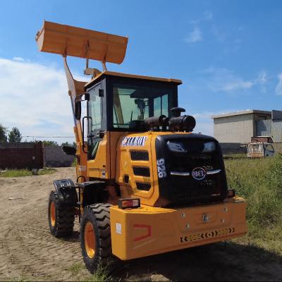 China Transmission Mechanical Transmission(3F+2R) Compact Wheel Loader, Isuzu Axle Compact Loading Shovel  Loader for sale