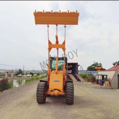 China 3500mm Front End Mini Compact Wheel Lader-Arbeitsbelastung 2800kg zu verkaufen